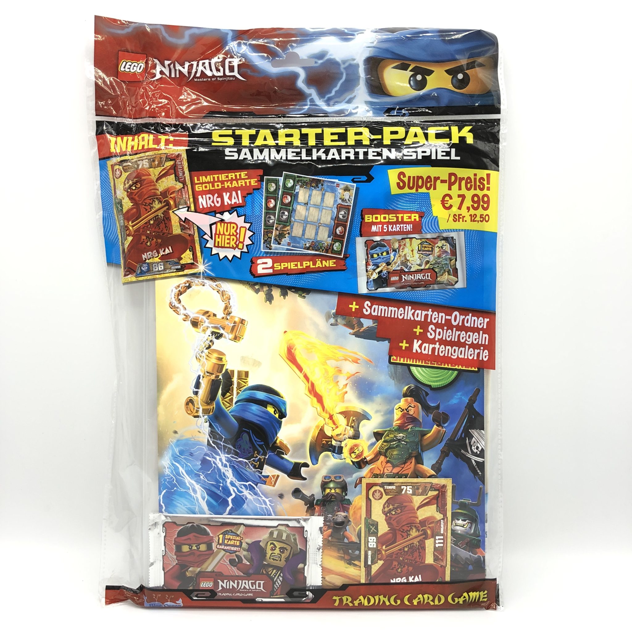 LEGO Ninjago TCG Series 1 Starter-Pack Limitierte Gold-Karte LE1 NRG ...