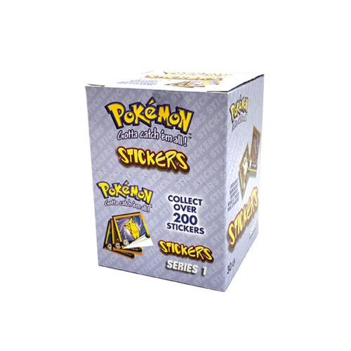 artbox Pokémon Stickers Series 1 Display (30 St.) 1999 - Play & Collect