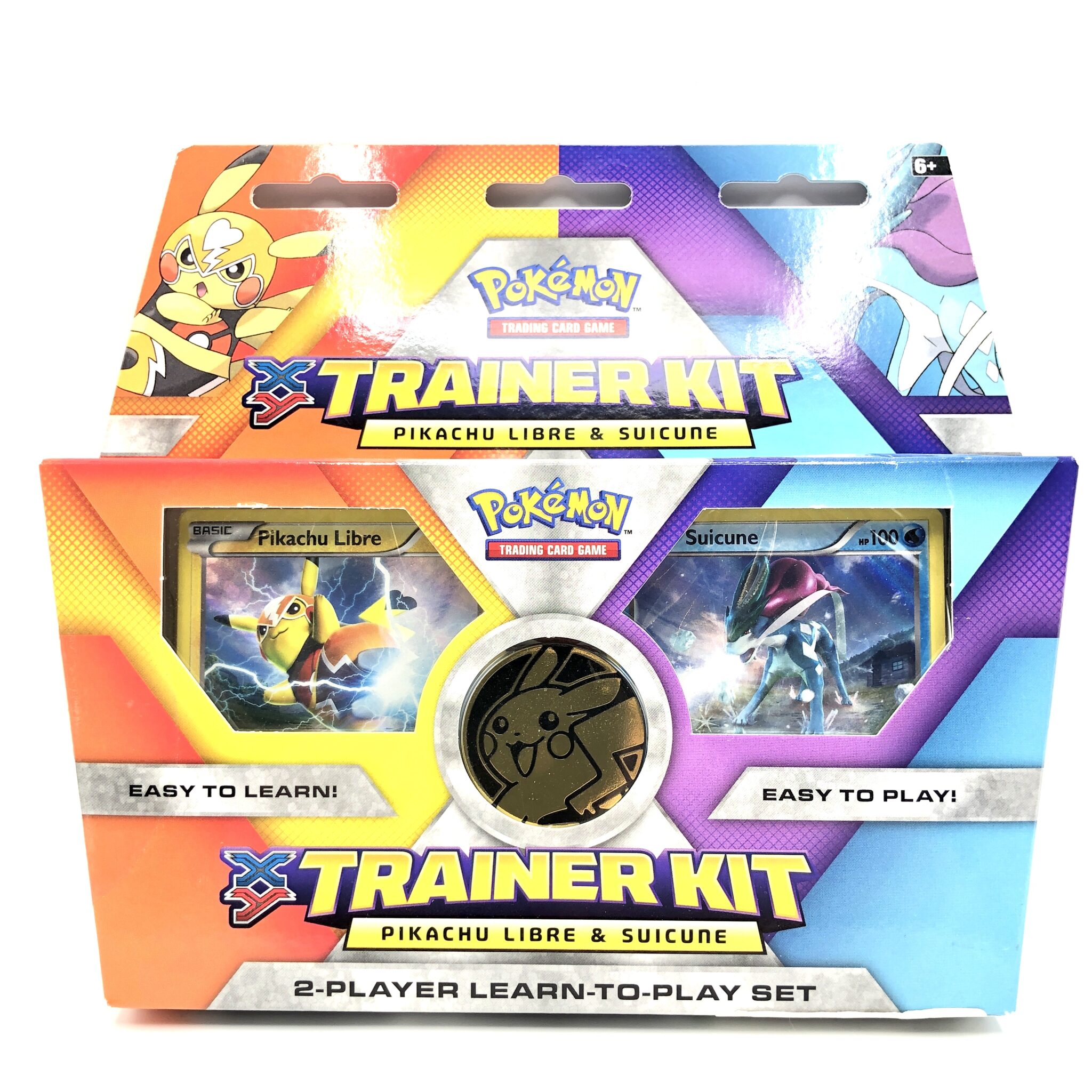 Pokémon XY Trainer Kit Pikachu Libre & Suicune 🇬🇧 - Play & Collect
