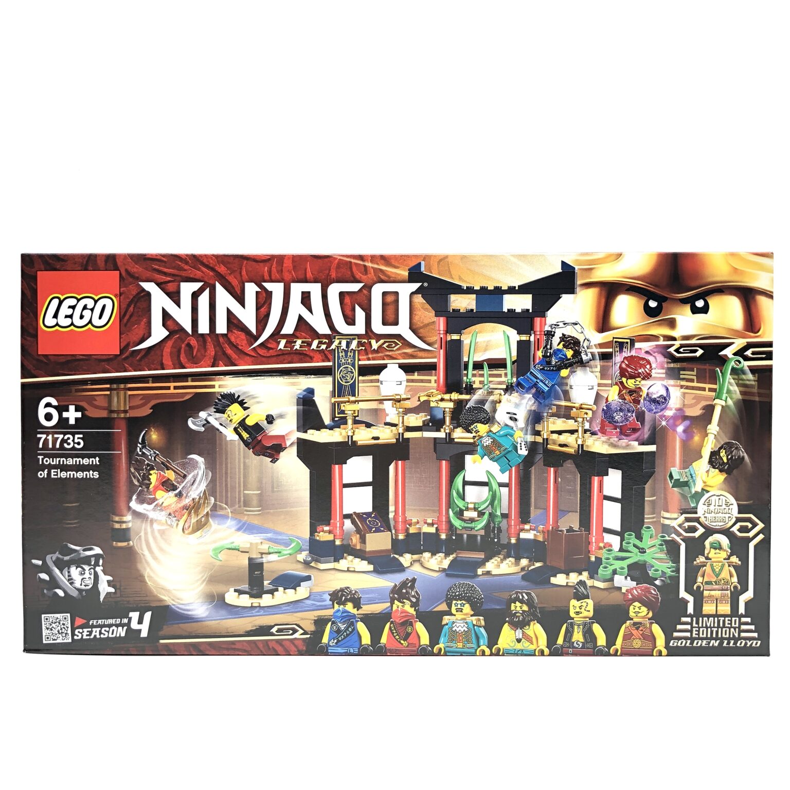 LEGO Ninjago TCG Series 1 Starter-Pack Limitierte Gold-Karte LE1 NRG ...