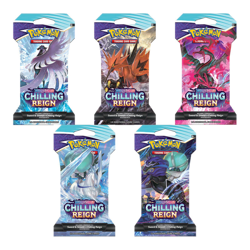 Pokémon Chilling Reign Sleeved Booster 🇬🇧 - Play & Collect