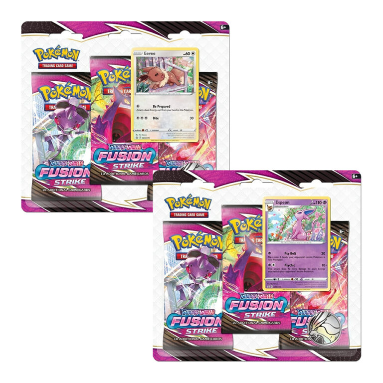 Pokémon Fusion Strike 3-Pack Blister 🇬🇧 - Play & Collect