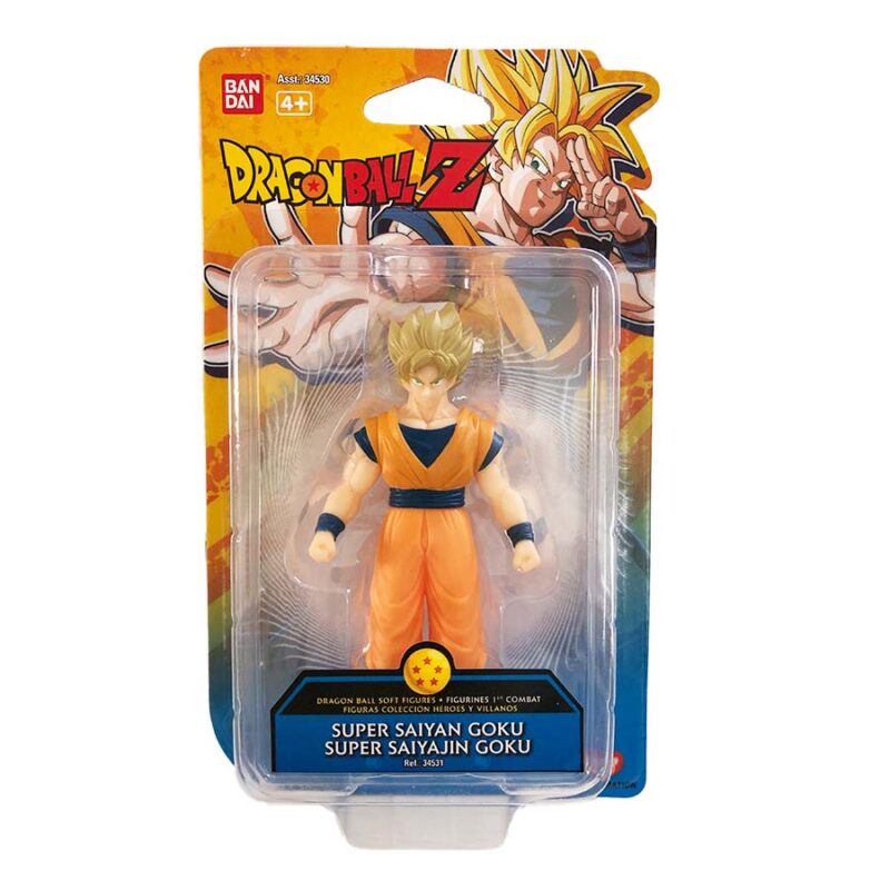 Dragon Ball Z Soft Figures 10cm - Super Saiyan Goku - Play & Collect