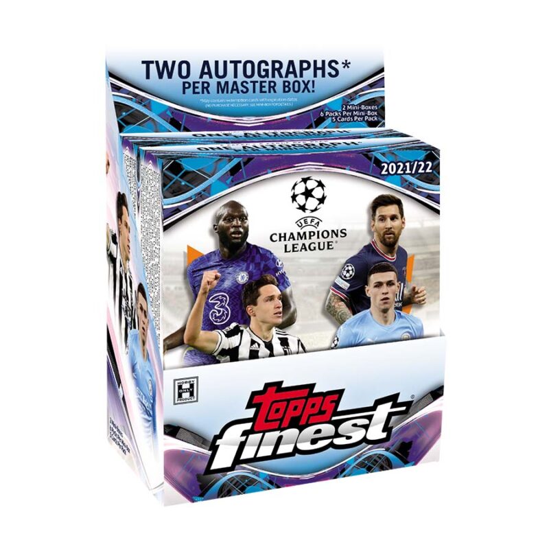 topps UEFA Champions League finest 2021-22 Hobby Box - Play & Collect
