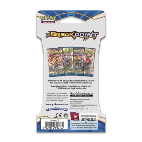Pokémon BREAKpoint Sleeved Booster - Play & Collect