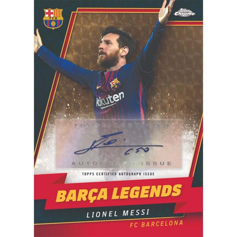 Topps FC Barcelona Chrome 2022/23 Hobby Box - Play & Collect