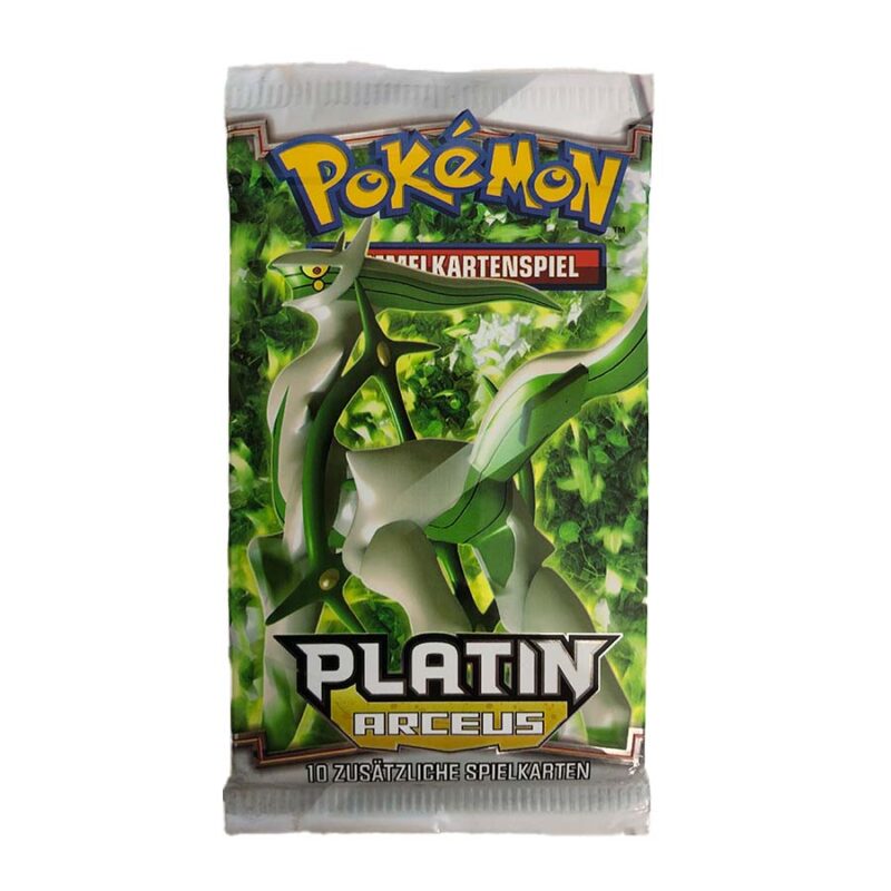 Pokémon Platin Arceus Booster DE - Play & Collect